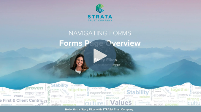 Client Support » STRATA Trust Company